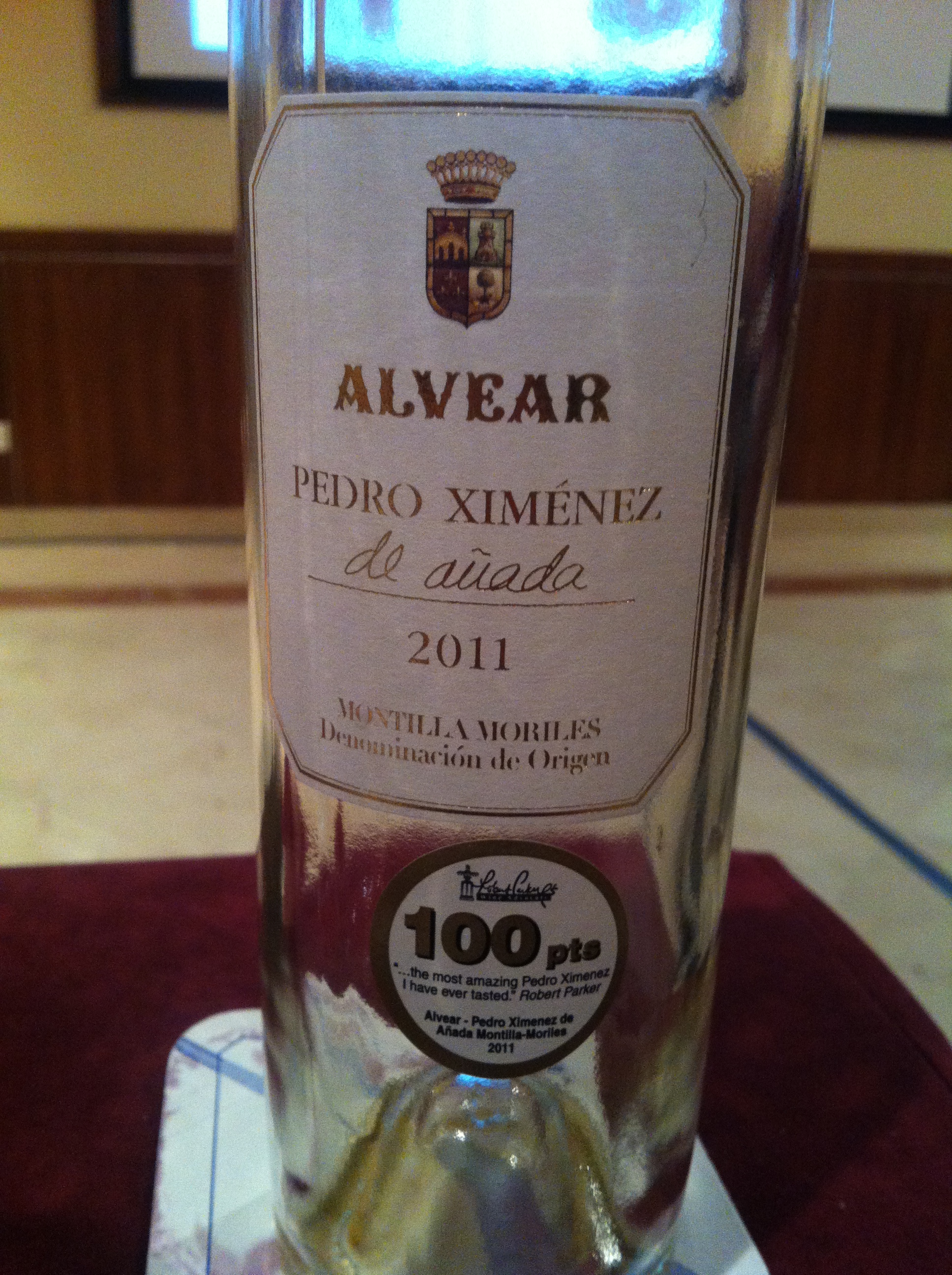 ‘Alvear PX de Añada’ | The Gourmet Journal