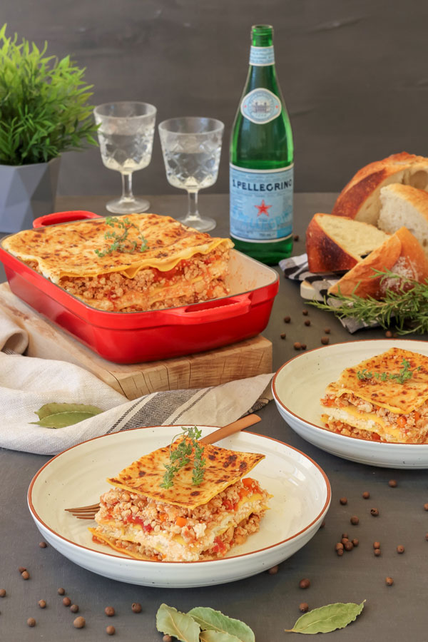 Lasaña de Pollo | The Gourmet Journal